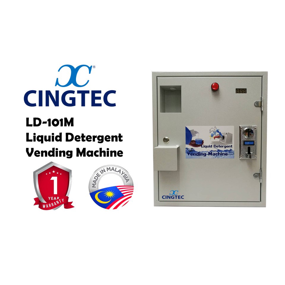 Penggunaan Mesin Layan Diri Detergen Cecair Untuk Dobi/ Liquid ...