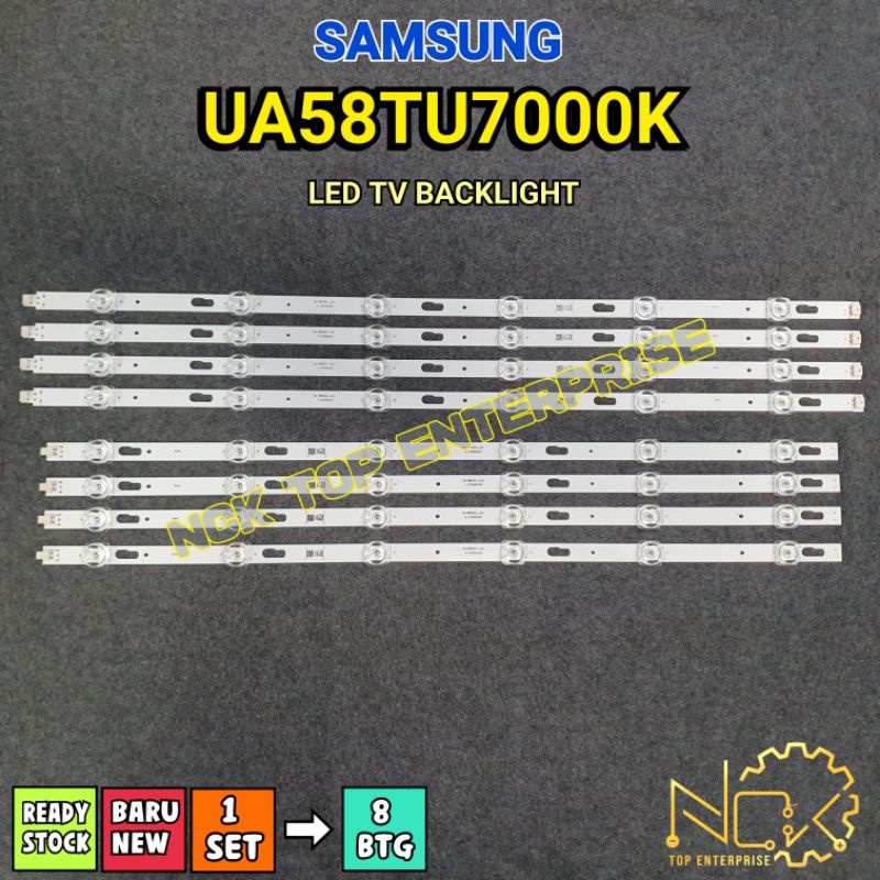 SAMSUNG UA58TU7000K TV LED BACKLIGHT BARU READY STOCK UA58TU7000 ...