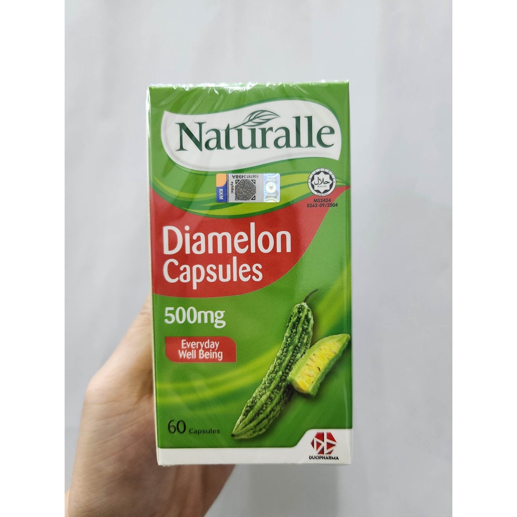 (exp:7/2025) NATURALLE DIAMELON 500MG CAPS 60'S | Shopee Malaysia