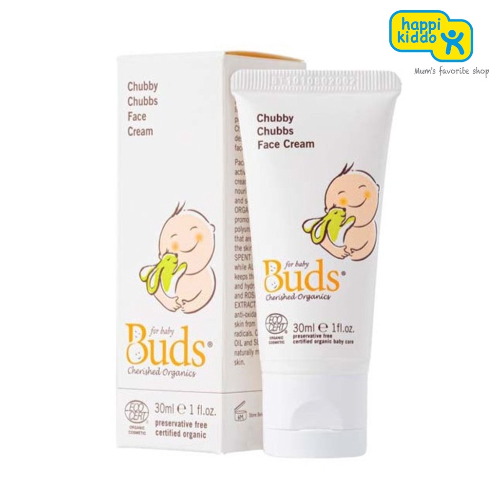 Buds Organics Chubby Chubbs Face Cream 30ml | Shopee Malaysia