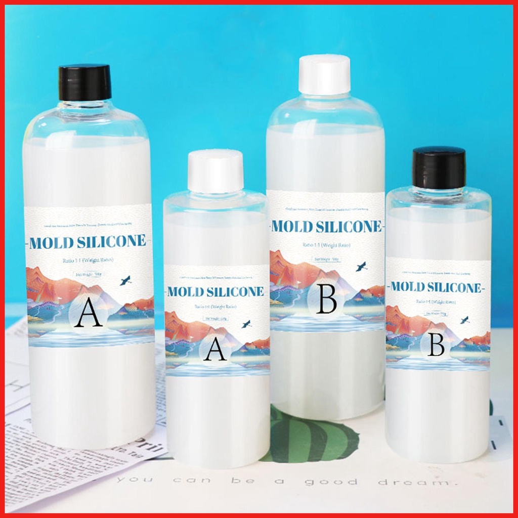 Mold Making Kit Translucent Liquid Molding Silicone Set Mould Maker for ...