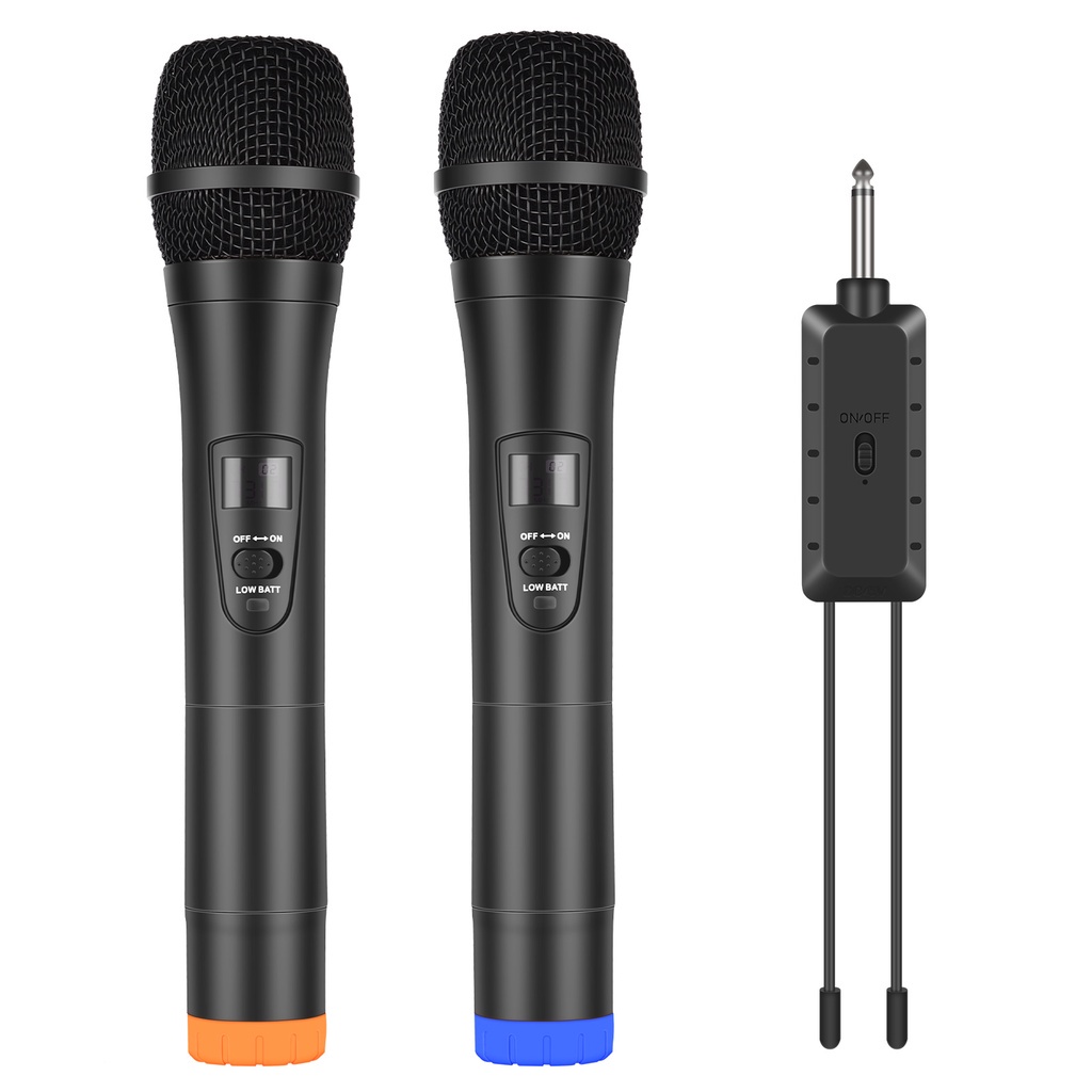 Wireless microphone one to two professional stage home karaoke live ...