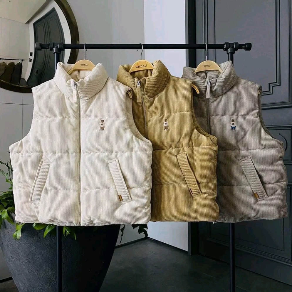 Jacket Genuine Whoau Bear Gile Whoau Korean Men's and Women's Velvet ...