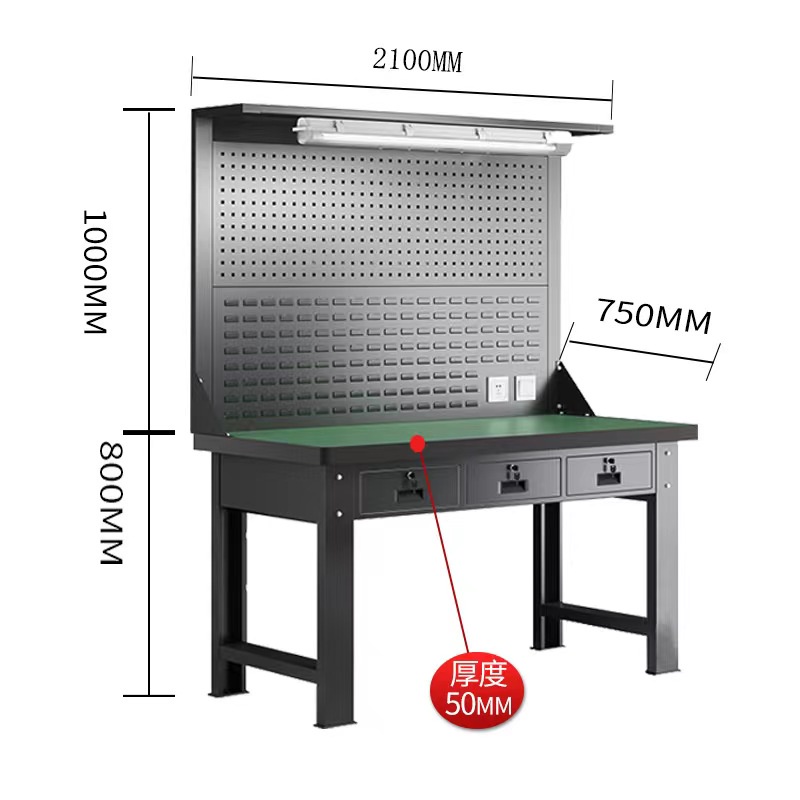 Anti-static Workbench Heavy-Duty Fitter Table Workshop Inspection ...
