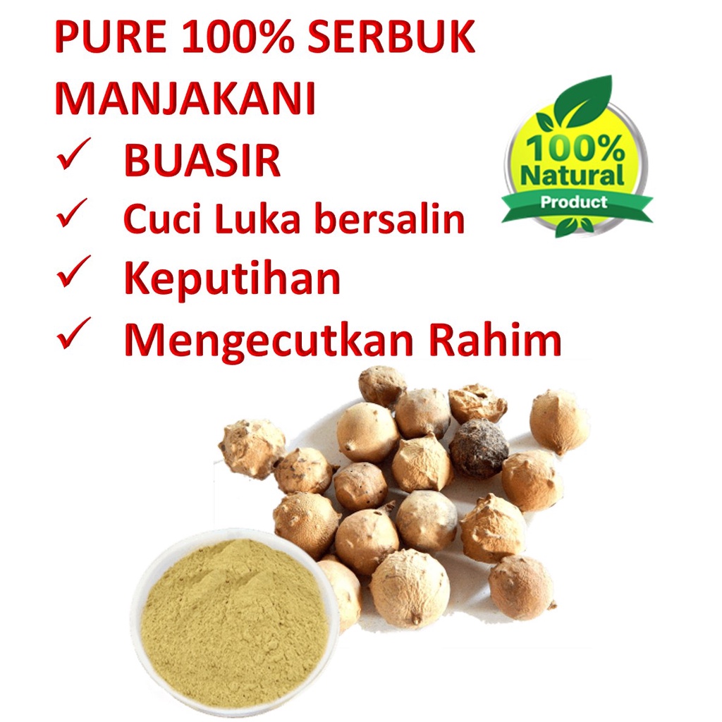 Manjakani Powder/Serbuk Manjakani 100% Asli homemade | Shopee Malaysia