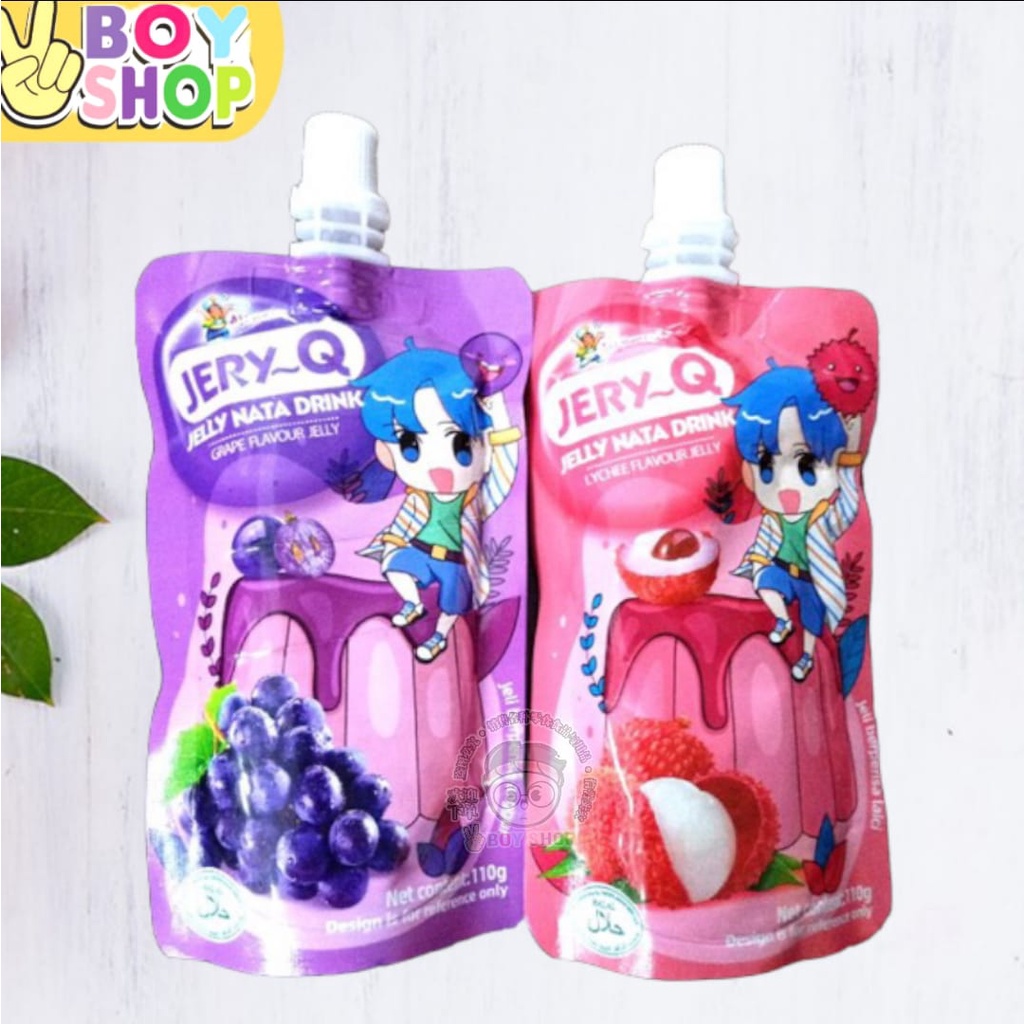 Alibaba Jery~Q Jelly Nata Drink 110g | Shopee Malaysia