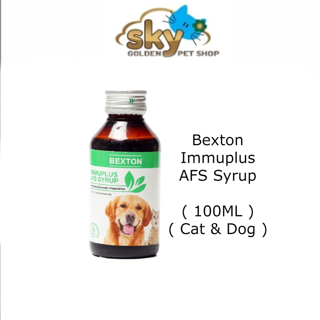 Bexton Immuplus Syrup 100ML ( Cat & Dog ) (Exp 02/2025) | Shopee Malaysia