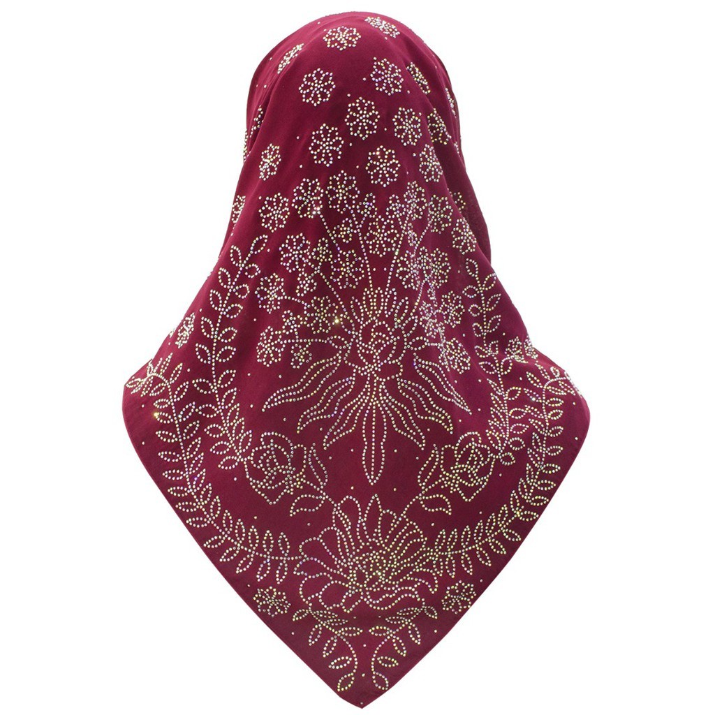 Muslim Hijab Feksyen Terkini Tudung bawal kristal VENUS ORI 99% Copy "S ...