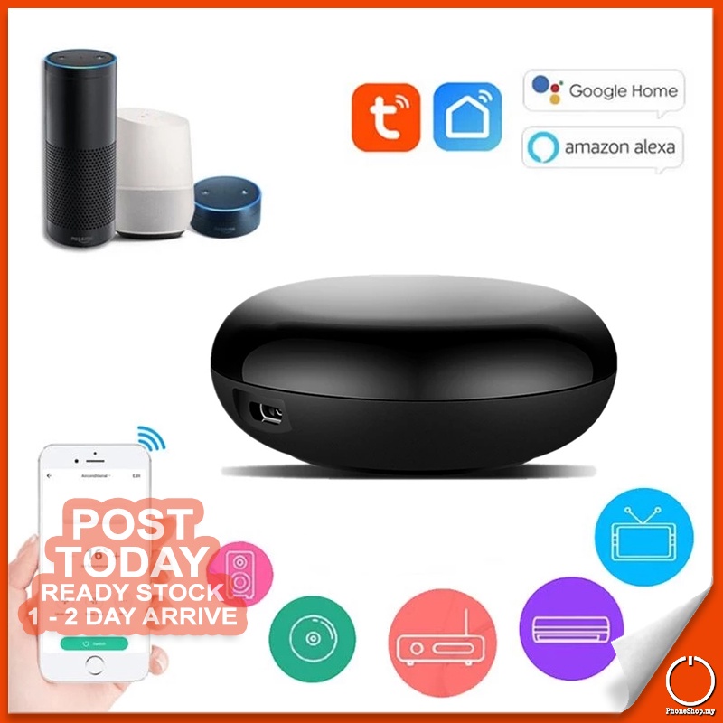 𝐌𝐔𝐋𝐓𝐈𝐏𝐋𝐄 𝐂𝐎𝐍𝐓𝐑𝐎𝐋 Tuya WiFi IR Remote Control Smart Life App Google Home ...