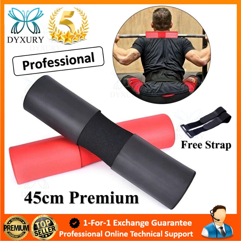 *24hrs* NEW PREMIUM Barbell Shoulder Protect Pad Squat Bar Support Neck Pad Hip Thrust Pads Foam ...
