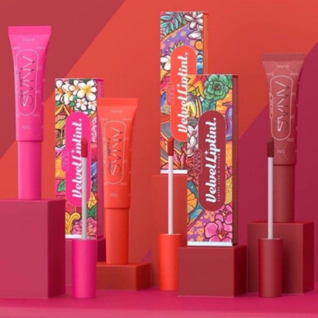 💥💯Original HQ💥Anas Velvet Liptint By Anas Cosmetics | Shopee Malaysia
