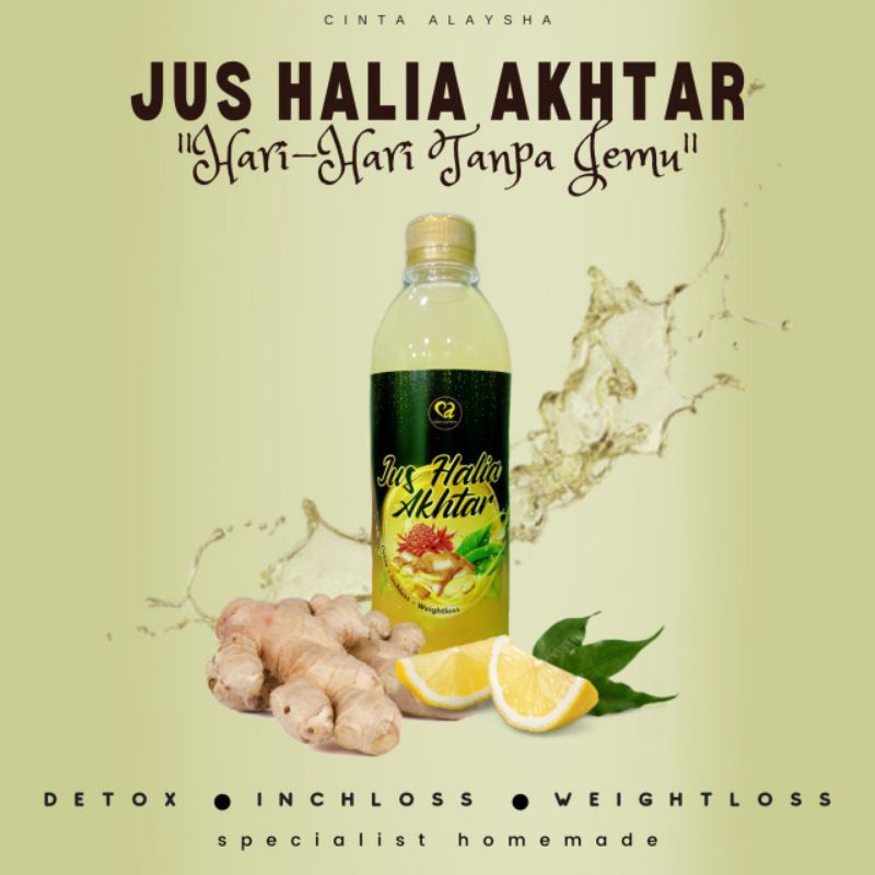 MARLIASHOP JUS HALIA BENTONG HOMEMADE 500ML | Shopee Malaysia