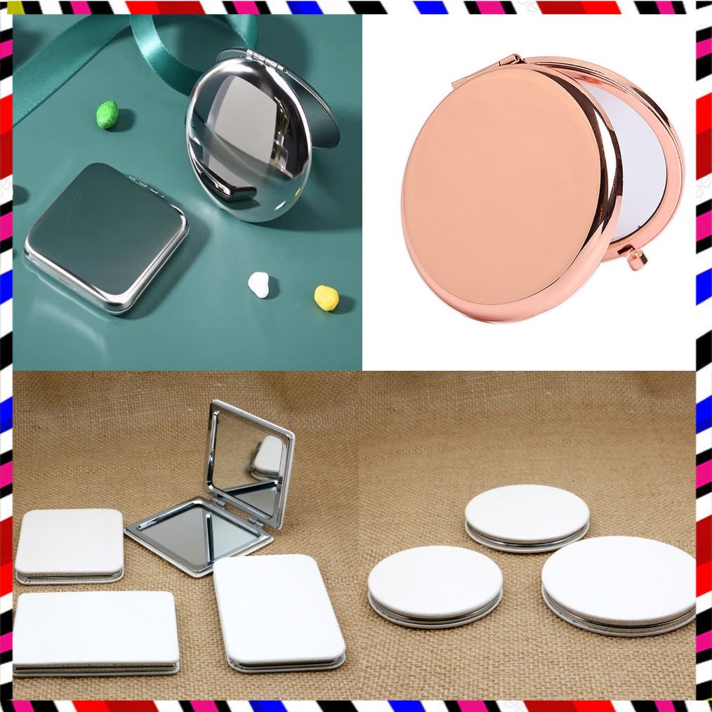 Mirror Mini Mirror Makeup Mini Folding Mirror Mini Cermin Mini 化妆镜 ...