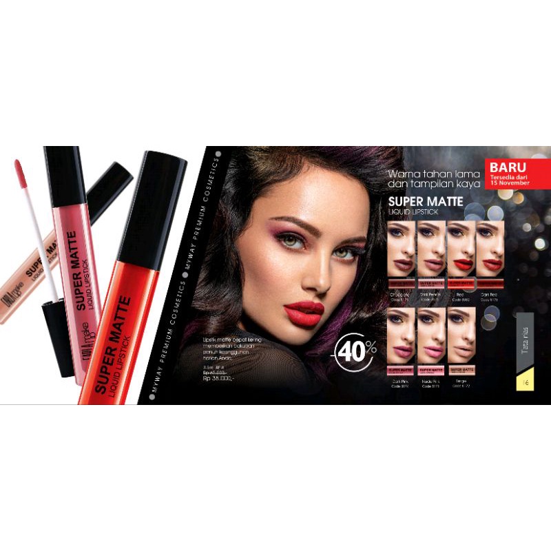 [ KKR - My Way ] Carla Make Up Lipmate Waterproof My Way / Lip mate ...