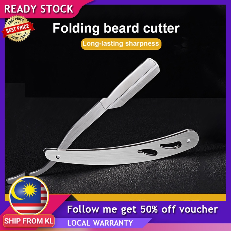 Single Copper Handle Razor Barber Tools Hair Razor and Blades Antique ...