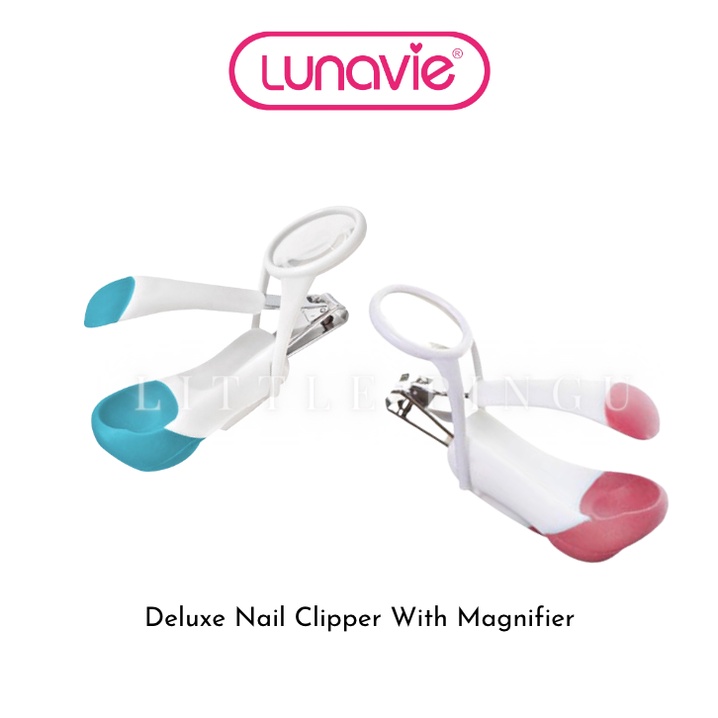 Lunavie Deluxe Nail Clipper With Magnifier | Shopee Malaysia