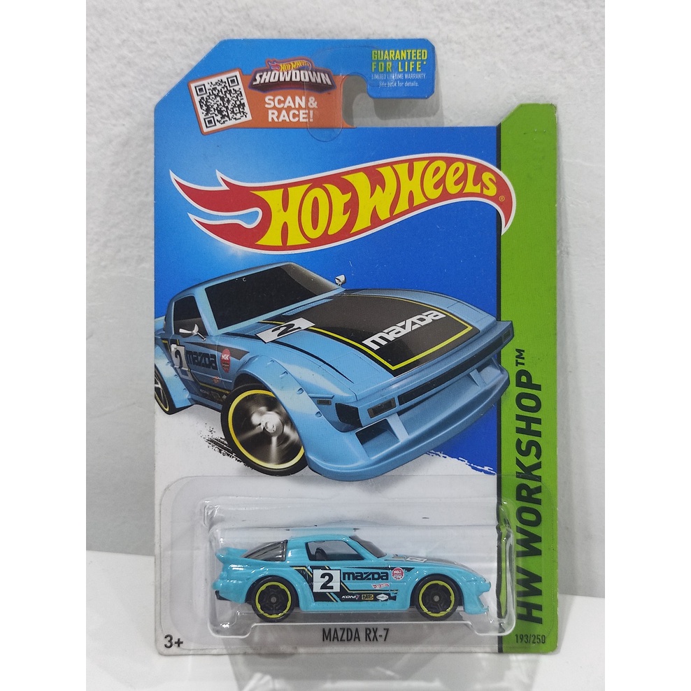 Hot Wheels Mazda RX-7 (Teal) KMart Exclusive RX7 | Shopee Malaysia