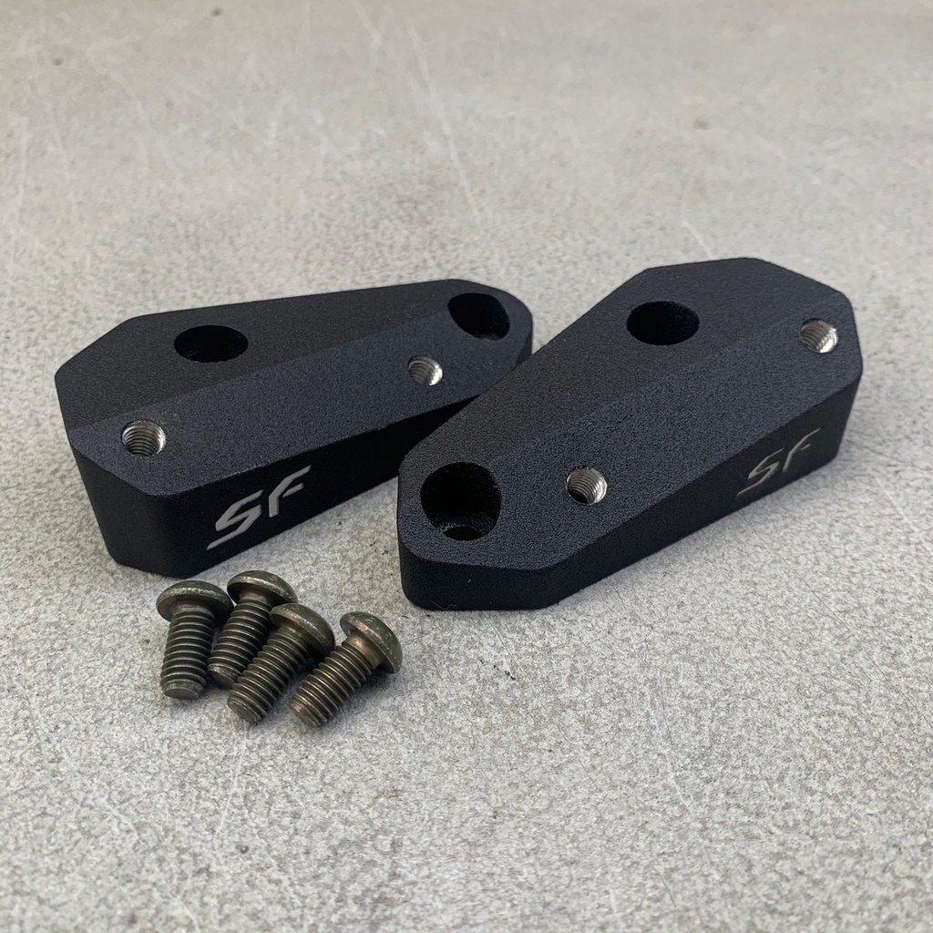 Kawasaki ZX25R ZX25RR Mirror Mirror Adapter Mount Bracket by Street ...