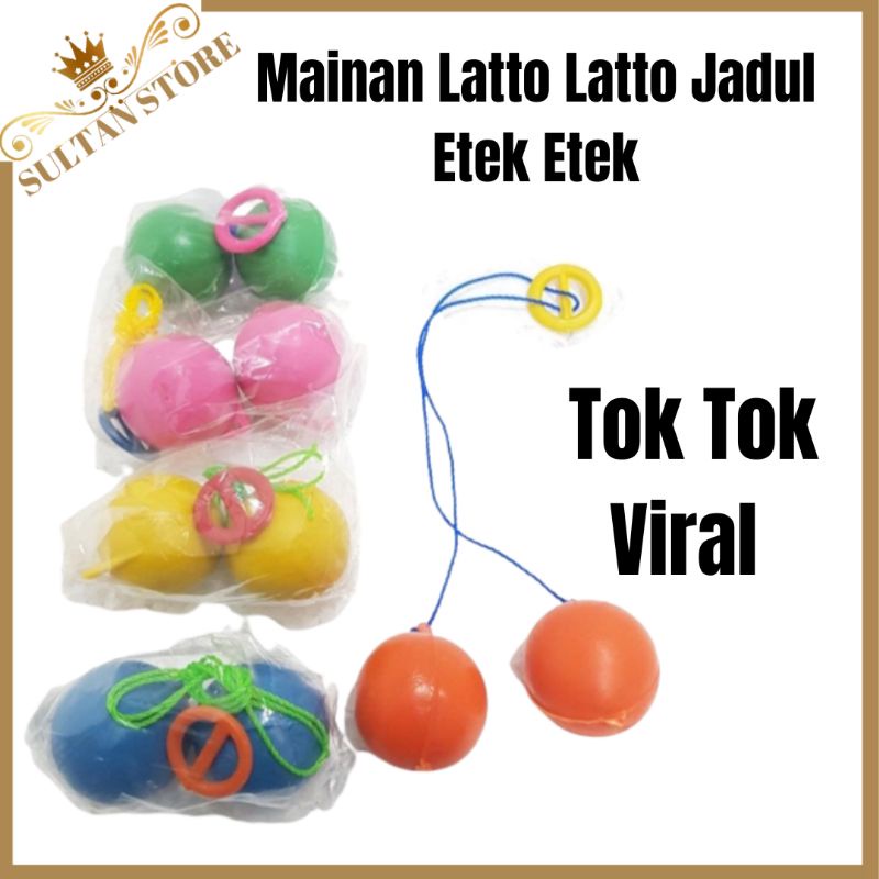 Latto Latto Toys Tok Tok Old School Toys Etek Toys Lato Lato Makassar ...