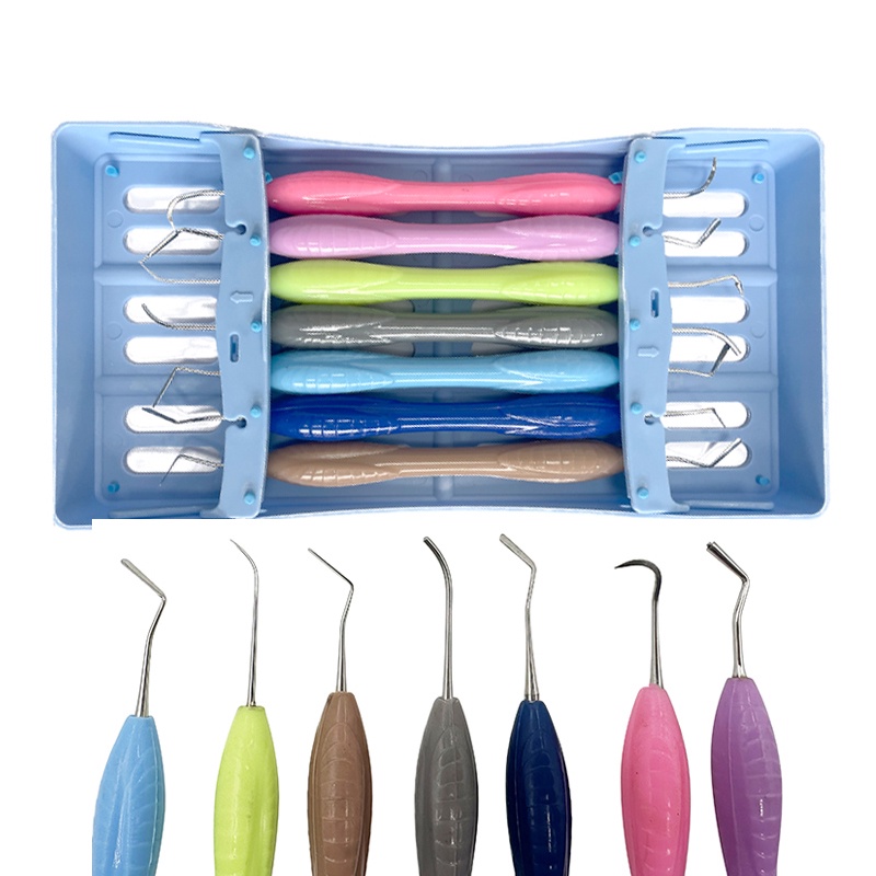 8 PCS Dental Composite Resin Filling Spatula Aesthetic Restoration ...
