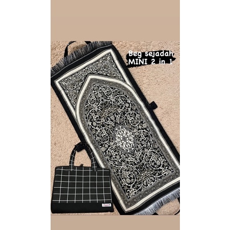 Beg Sejadah MINI 2 in 1 boleh letak telekung(READY STOCK) | Shopee Malaysia