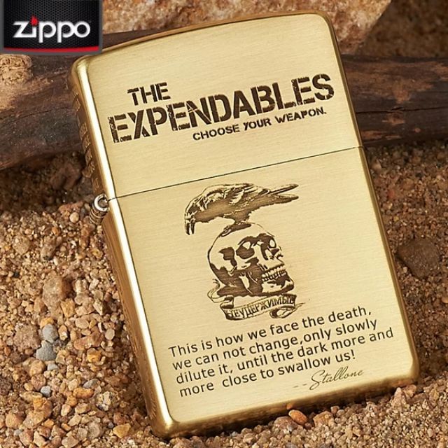Zippo Gold The Expendables Lighter | Shopee Malaysia