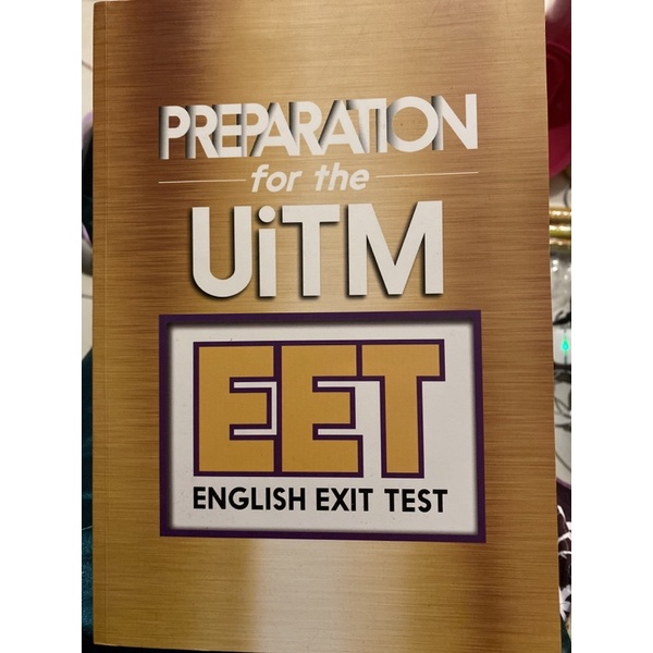 Preparation for the UiTM EET (English Exit Test) | Shopee Malaysia