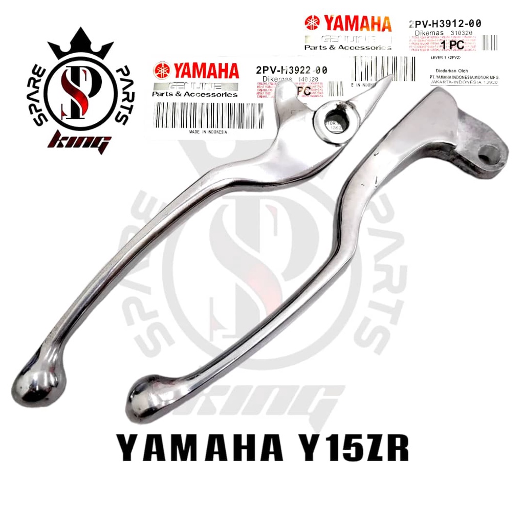ORIGINAL YAMAHA Y16 Y16ZR Y15 Y15ZR LC135 LEVER BRAKE CLUTCH CHROME SET ...