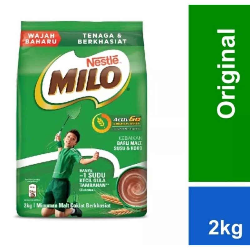 Nestle Milo Chocolate Malt Powder Softpack 2kg | Shopee Malaysia