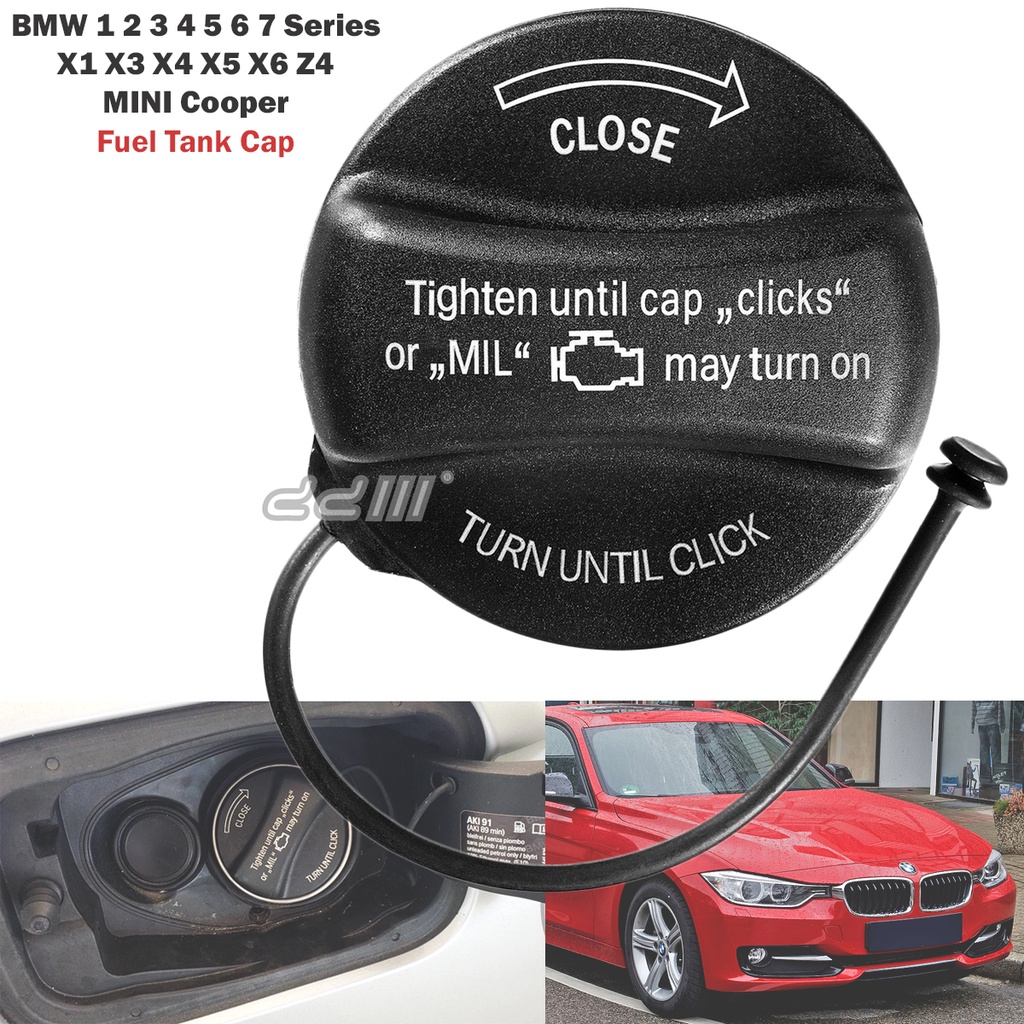 Fuel Tank Filler Cap BMW E39 E46 E60 E87 E90 F20 F22 F30 F32 F10 F12 ...