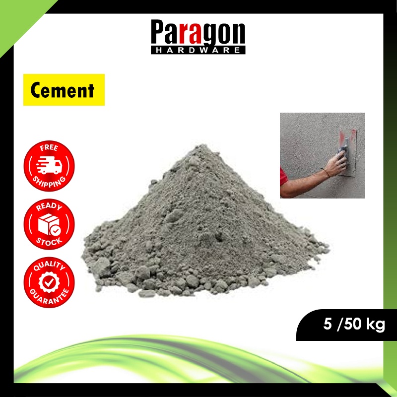OP CEMENT 5kg/50kg 洋灰 Cement Concrete Plaster Cement Simen Kapur Simen ...