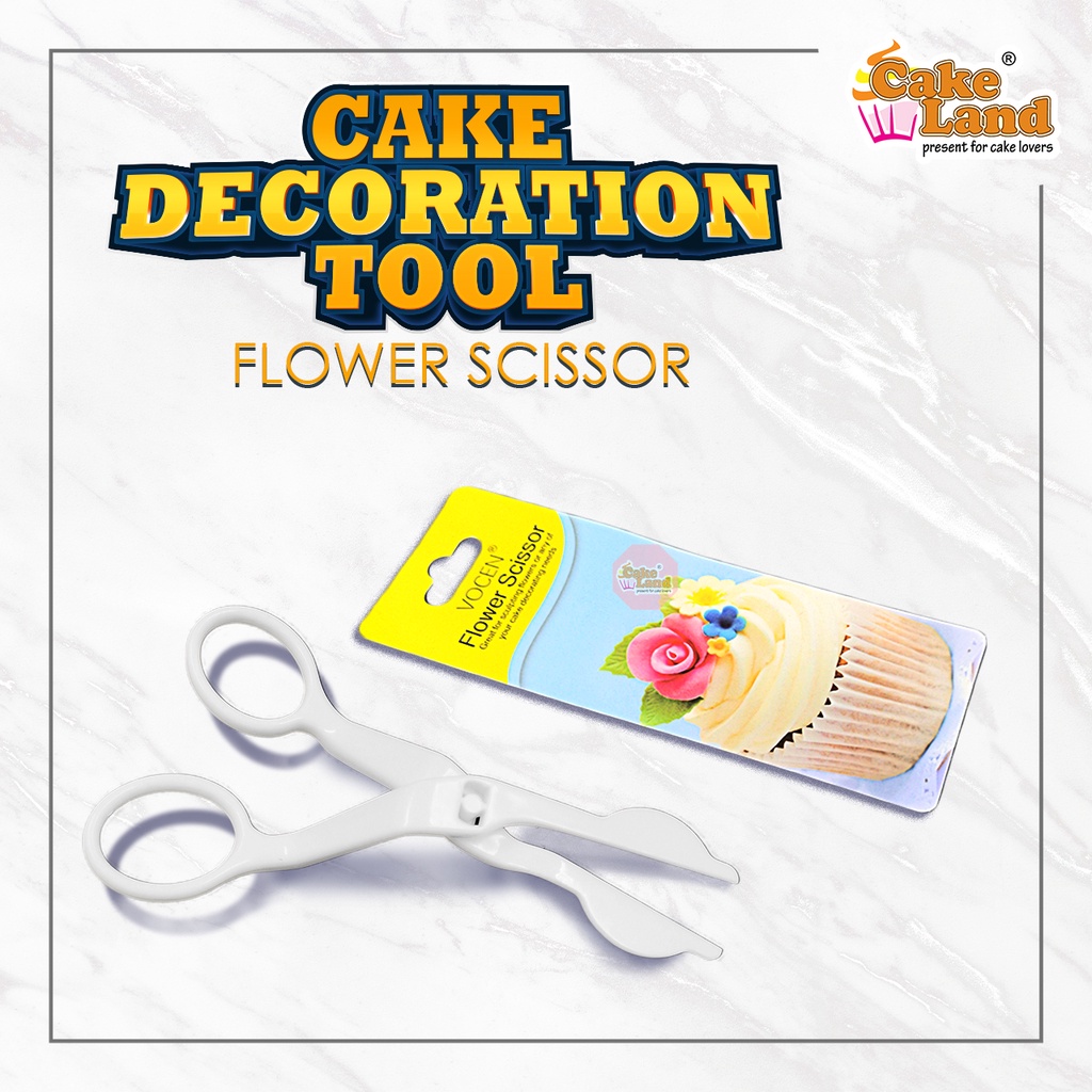 CAKE LAND Cake Decoration Flower Scissor | Shopee Malaysia