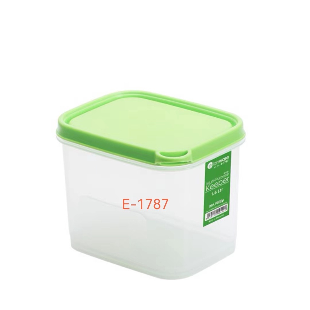 Elianware Square Oval Multipurpose Container Storage/ Bekas Makanan ...
