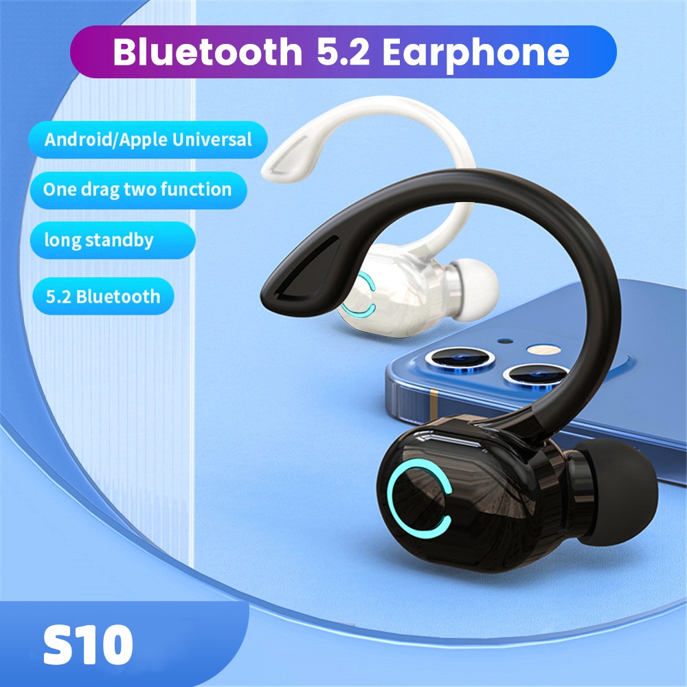 S109 Bluetooth Wireless Headphones Handsfree Earloop Headset Drive Call ...