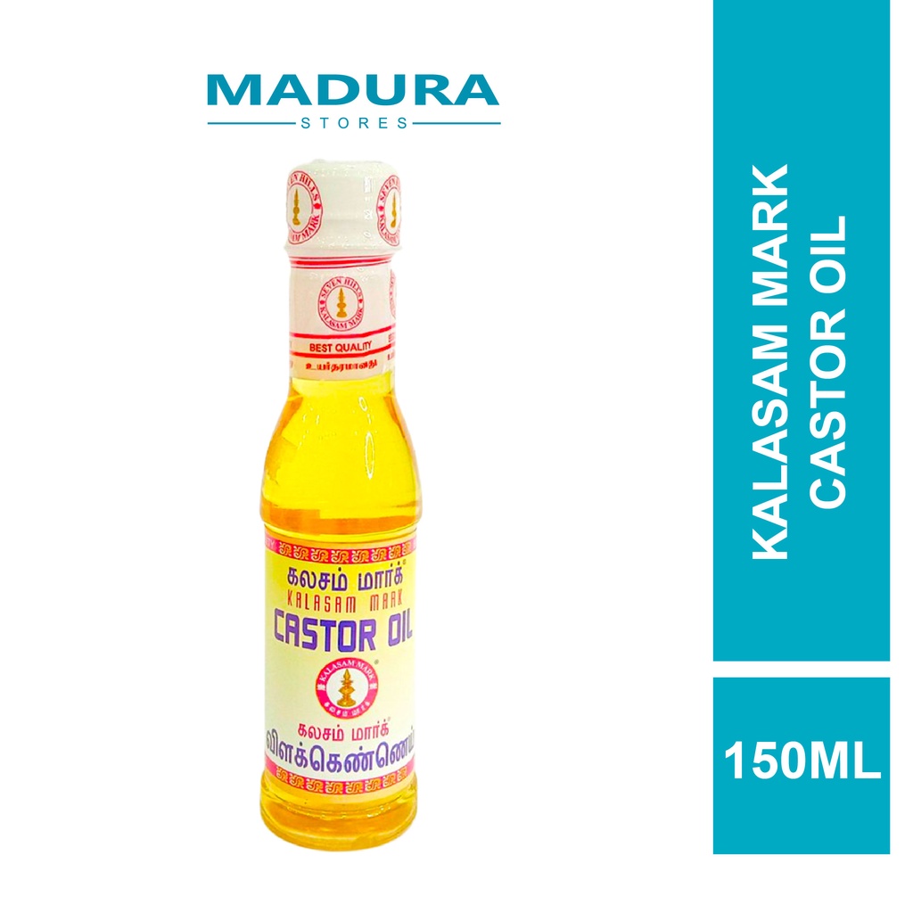 Kalasam Mark Castor Oil 150ml (Minyak Jarak Asli) | Shopee Malaysia