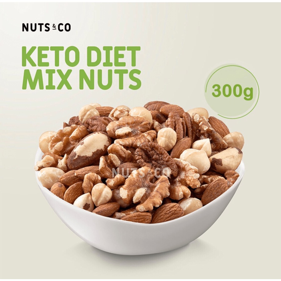 Nuts & Co Keto Diet Mix Nuts (Freshly Mix in Malaysia) 减脂混合坚果 Ready to ...