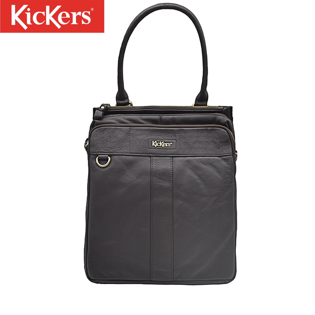 Kickers Genuine Leather Shoulder & Backpack With Handles #KIC-S-78416 ...