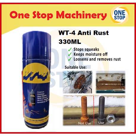 WT-4 Spray Anti-Rust Lubricant Powerful Penetrating Oil Stops Squeaks ...