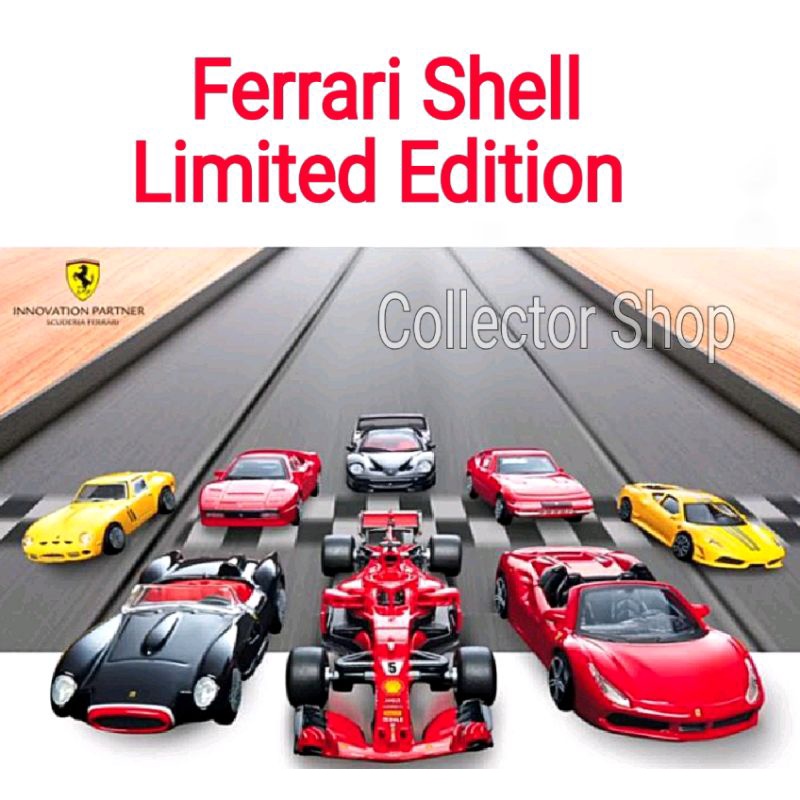 Limited Shell Ferrari 2019 Collection Car Collectibles Diecast model ...