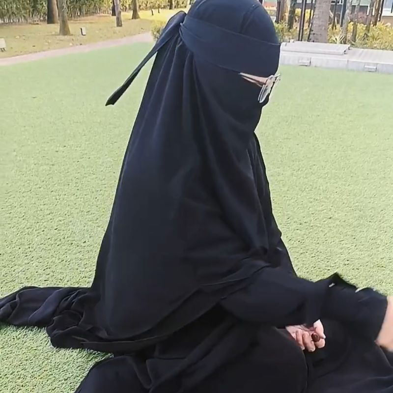 🇲🇾 Malaysia READY STOCK 💕 Set Niqab Ninja Dan Bawal Chiffon Bidang 60 ...