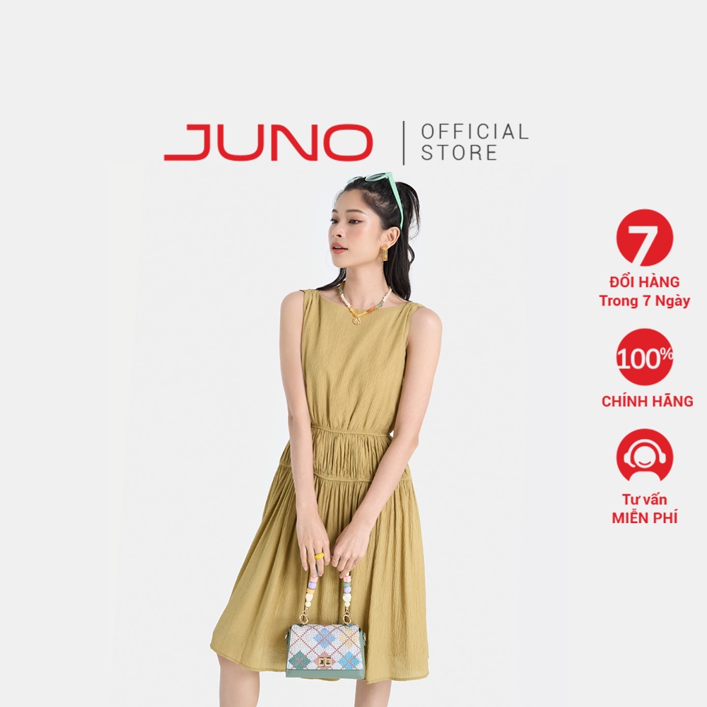 Juno Fashion Midi Dress Low Waist Style JNDLU022 | Shopee Malaysia