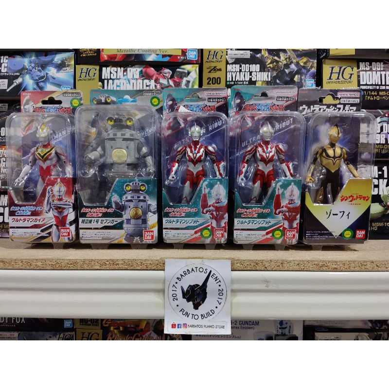 BANDAI [READY STOCK] ULTRA ACTION FIGURE ULTRAMAN SHIN / ULTRAMAN ZOFFY ...
