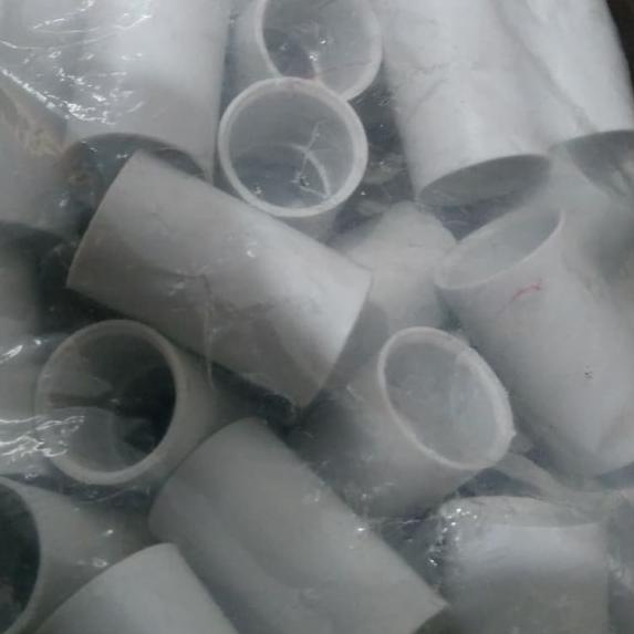 100 Pieces Electrical Pipe Socket Conduit Socket Socket Straight ...