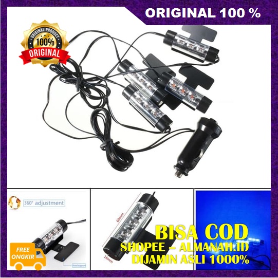 Original Car Cabin Footstep Light Under Dashboard Lamp | Shopee Malaysia