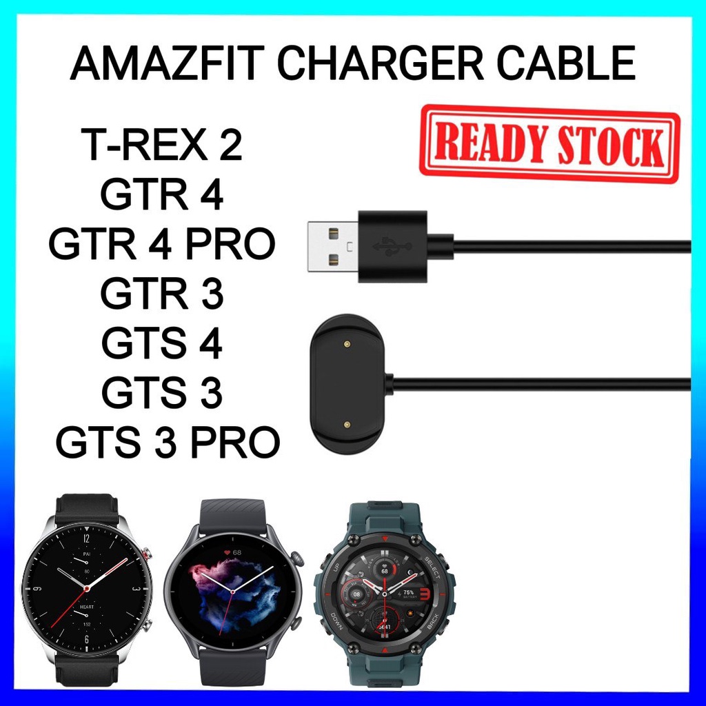 Amazfit T-Rex 2/ GTR4/ GTR4 PRO/ GTR3/ GTS4/ GTS3/ GTS3 PRO Charging ...