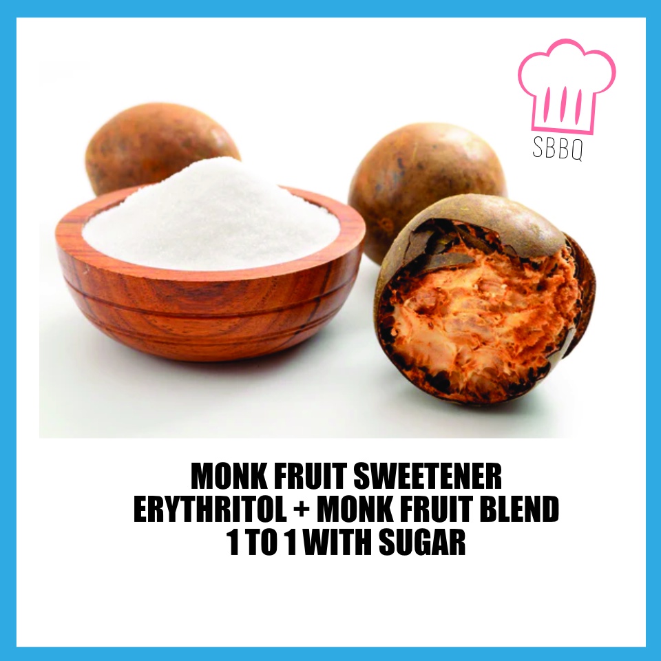 MONK FRUIT SWEETENER | ERYTHRITOL MONK FRUIT BLEND | 和尚水果甜味剂 | Shopee ...