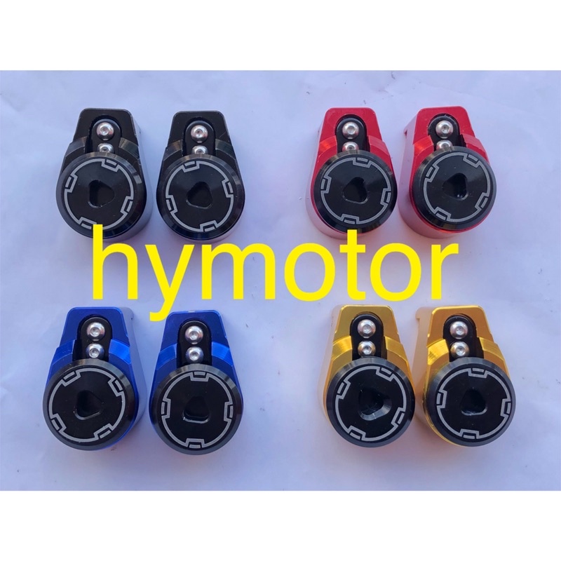 UNIVERSAL 1SET(2PCS)ABSORBER ANTI-THIEF LOCK / CNC ALLOY SHOCK LOCK ...