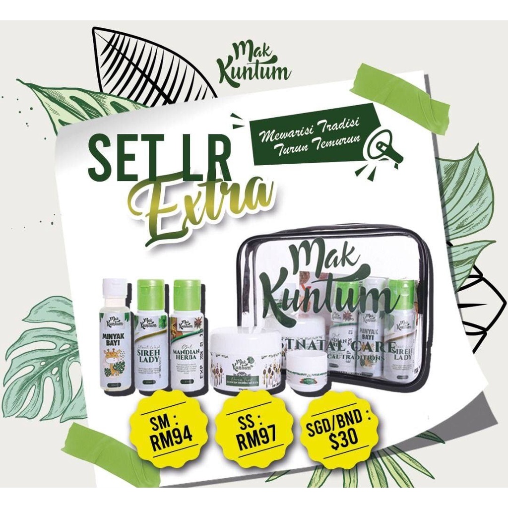SET LR EXTRA | SET LABOUR ROOM | MINYAK BAYI | SIREH LADY | GEL MANDIAN ...