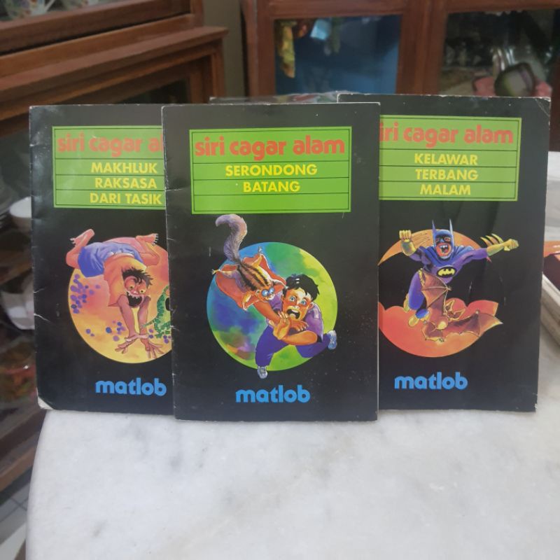 3 Buku Siri Cagar Alam,Matlob,Badan Bookstore,Buku Bacaan kanak2 lama ...