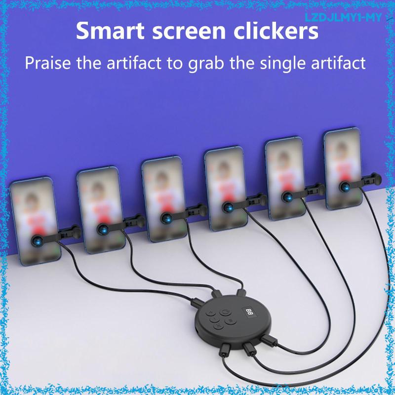 [LzdjlmybeMY] Phone Speed Clickers Bionic Device Screen Video Auto ...